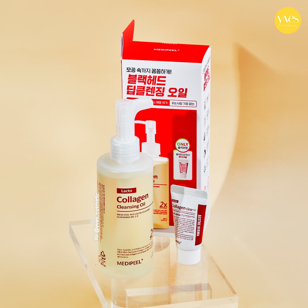 MEDI-PEEL Red Lacto Collagen Cleansing Oil | Yvescosmetic