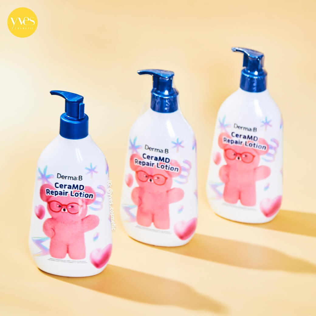 Derma:B CeraMD Repair Lotion (แพ็กเกจ Wasabi Bear) | Yvescosmetic
