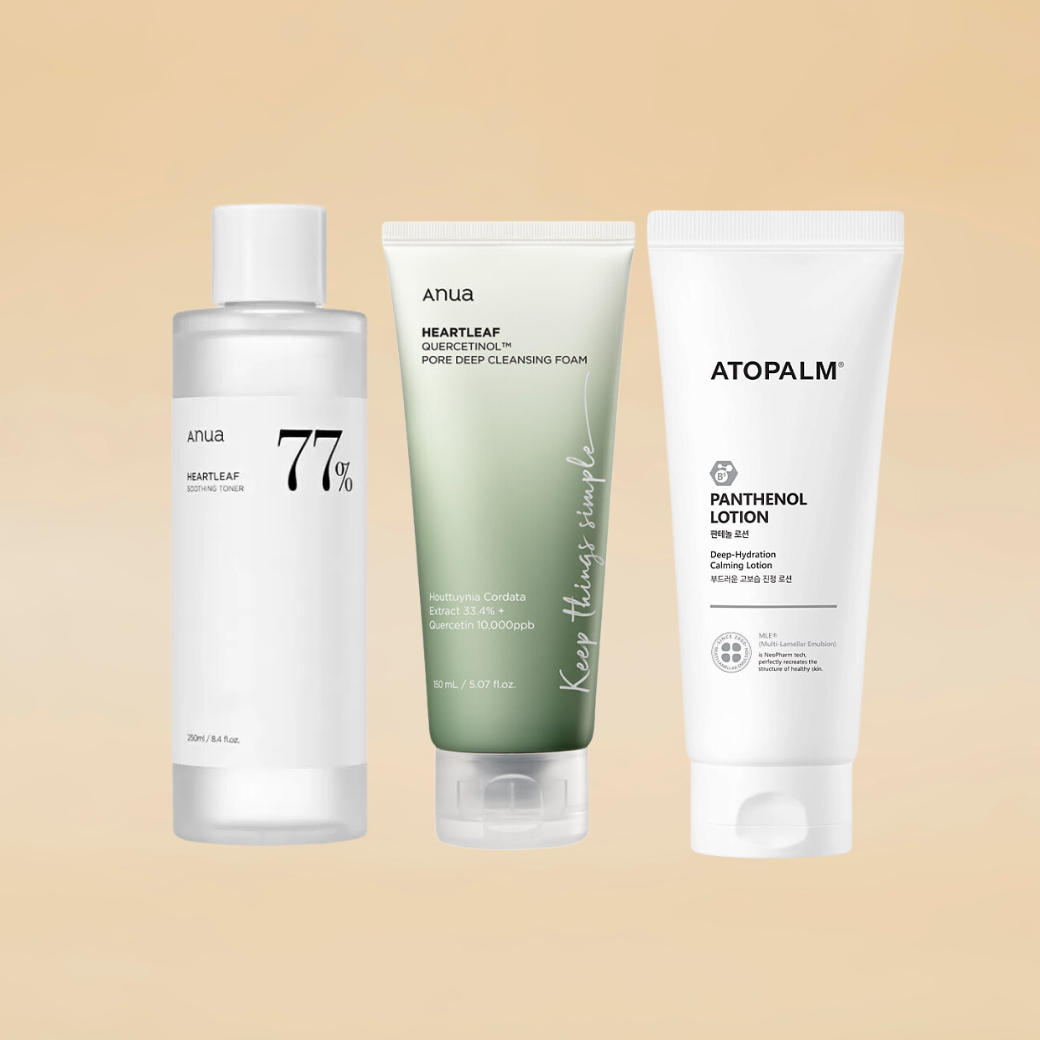 SET Anua Heartleaf 77% Soothing Toner+ Atopalm Panthenol+ Anua ...